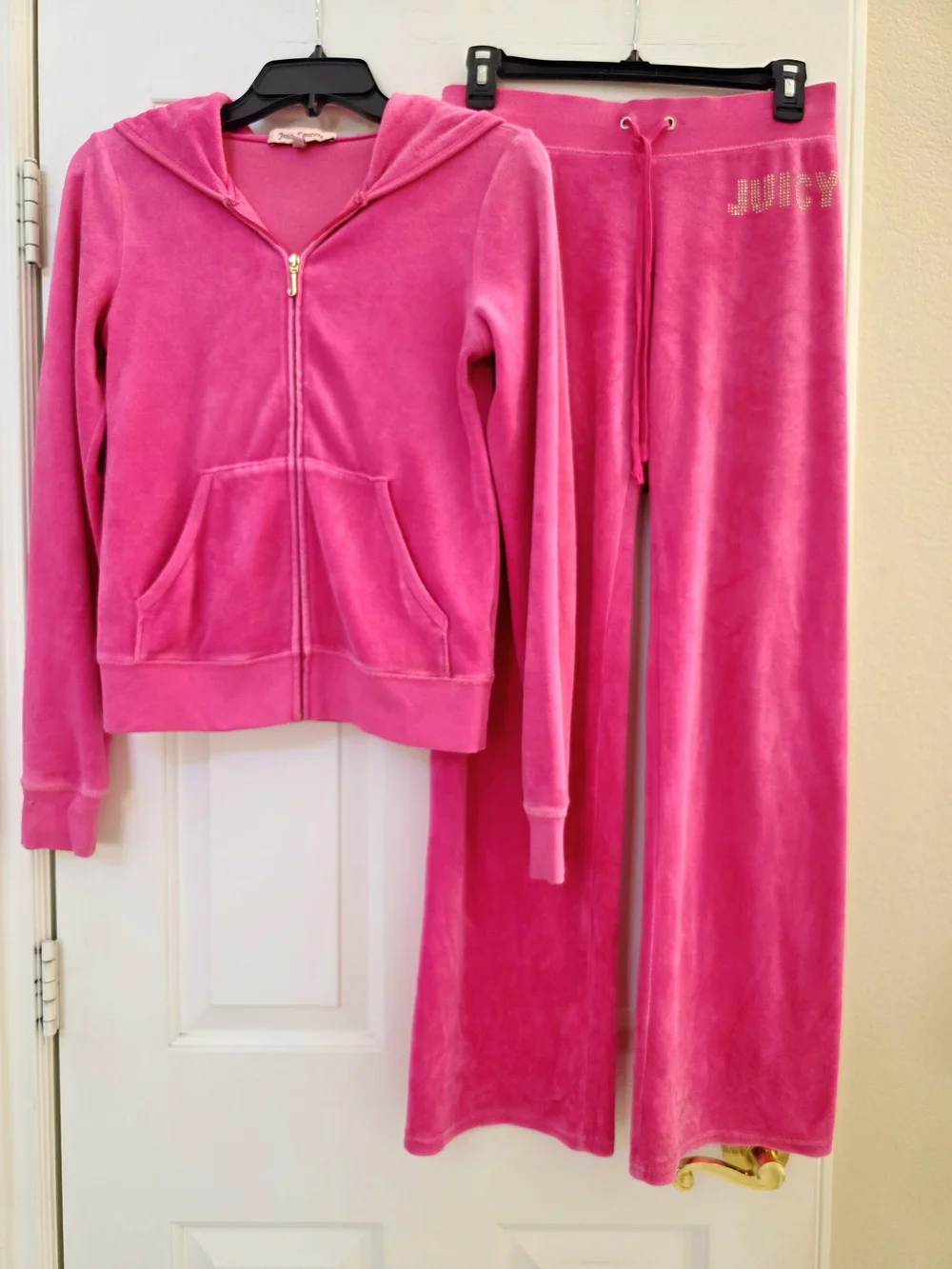 Juicy Couture | Pants & Jumpsuits | Juicy Couture Y2k Velour Tracksuit ...
